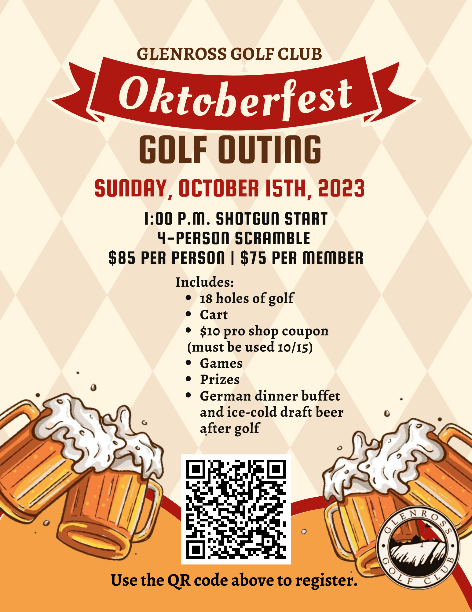Oktoberfest Golf Outing - Glenross Golf Club